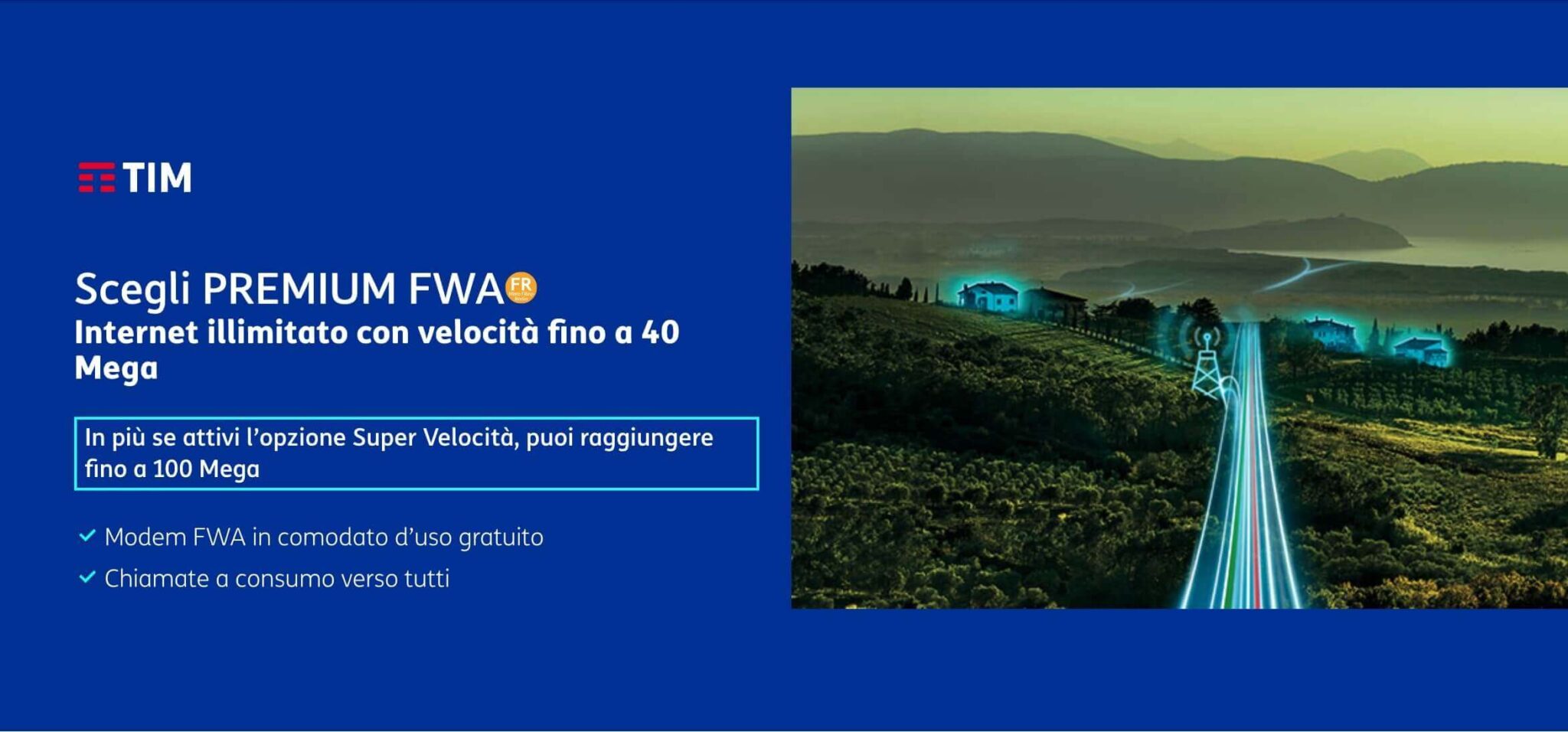 Offerta Internet Casa per chi non è raggiunto da Fibra - TIM Magazine