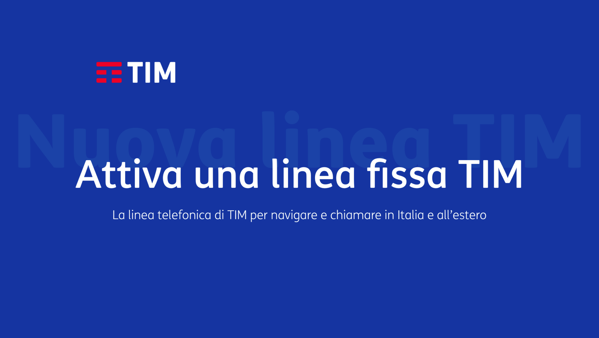 Come richiedere una nuova linea TIM a casa - TIM Magazine