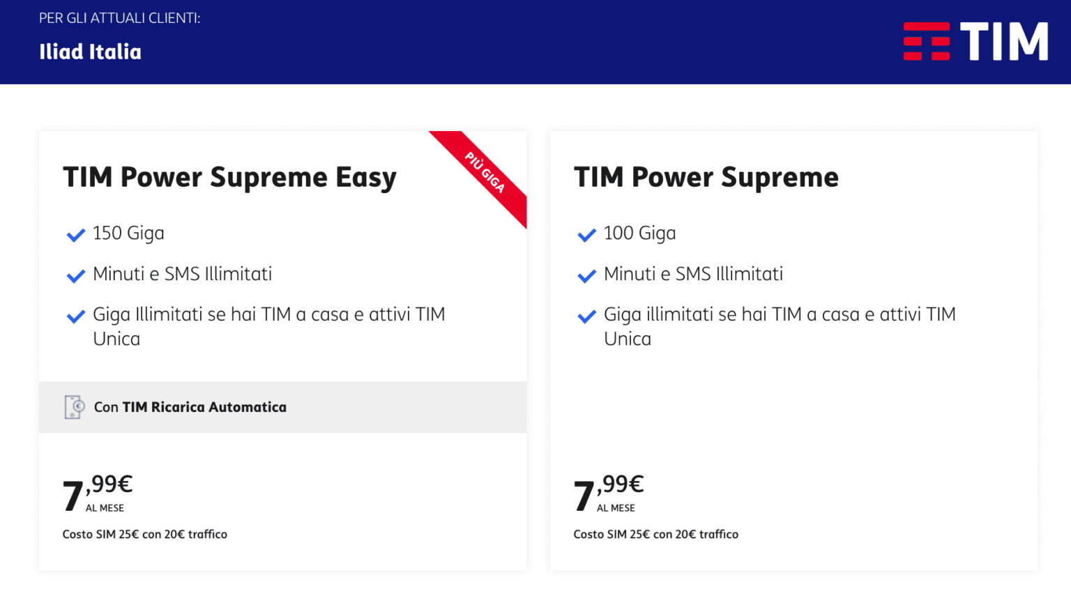 Passa a TIM a partire da € 4,99 - TIM Magazine