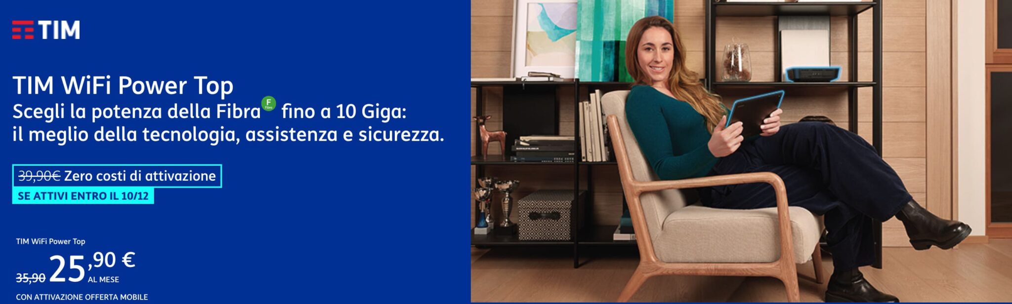 TIM WiFi Power Top da 25,90 € al mese - TIM Magazine
